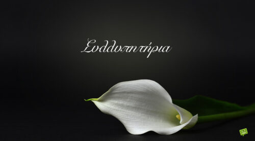 Συλλυπητήριά | 40 Ευχές για μια Απώλεια