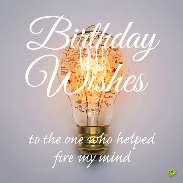Birthday Wishes for Icons and Role Models