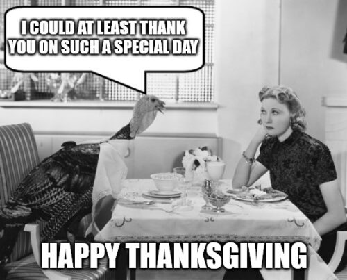 25 Thanksgiving Memes for Grateful Laughs