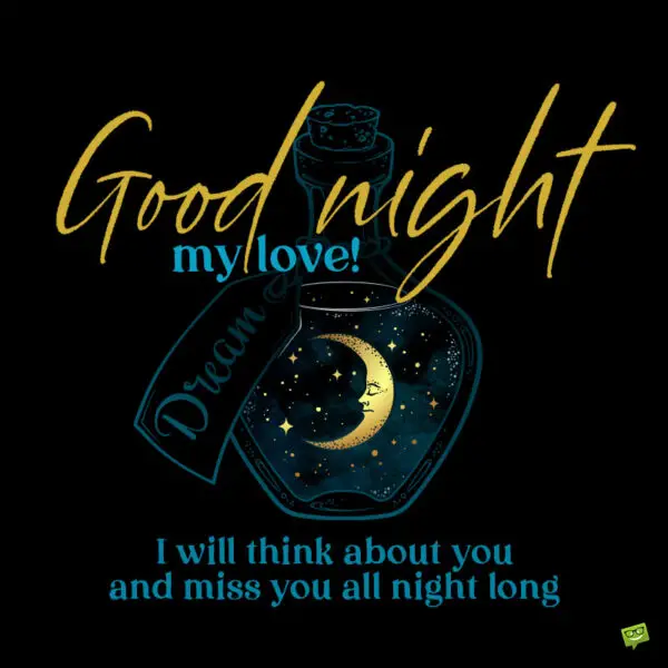 Good Night My Love 100 Messages A Kiss Before You Sleep