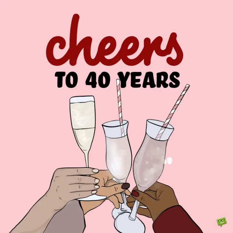 40 Ideas for Fun 40th Birthday Wishes