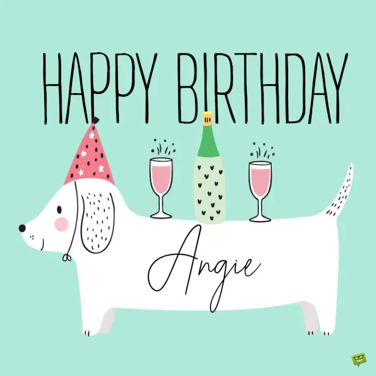 Happy Birthday, Angela /Angie! | Wishes and Images for her