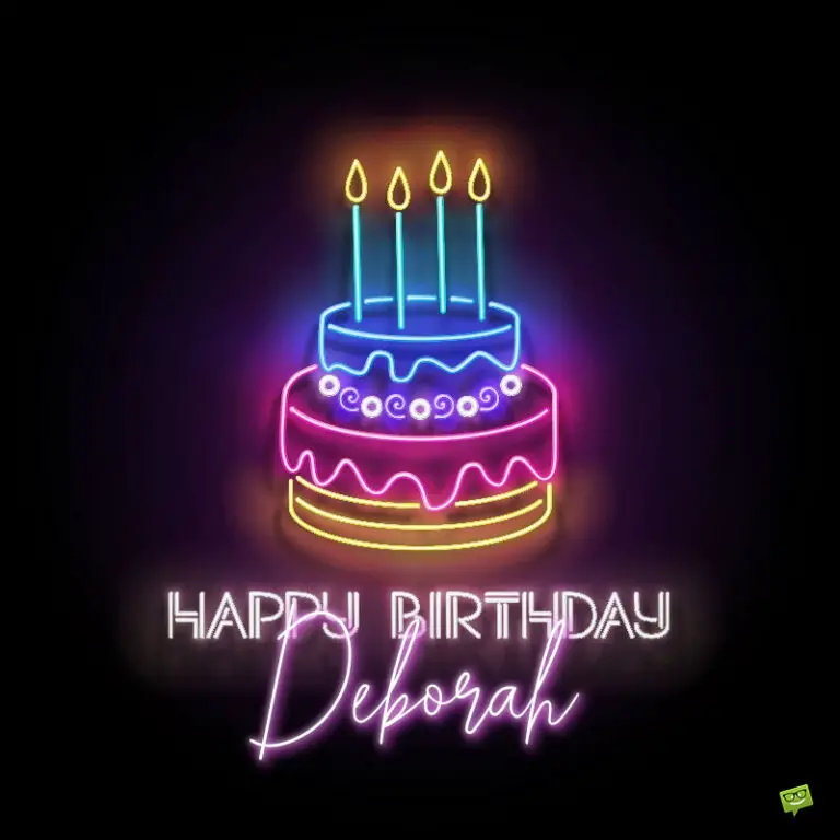 Happy Birthday Debbie/Deborah - Images and Wishes