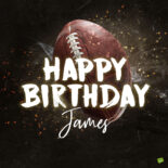 Happy Birthday James - Images and Wishes to Share with Him