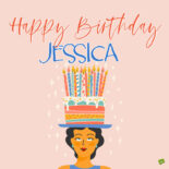 Happy Birthday, Jessica – Images and Wishes to Share