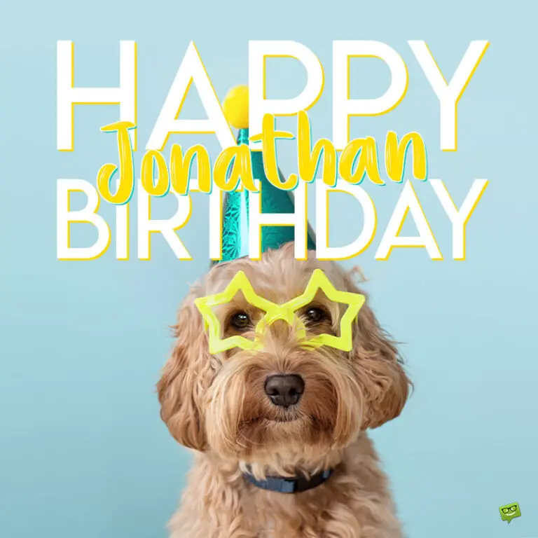 Happy Birthday Jonathan - Images and Wishes to Share