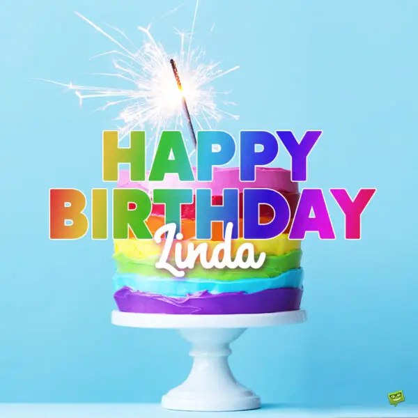 Happy Birthday, Linda - Images and Wishes to