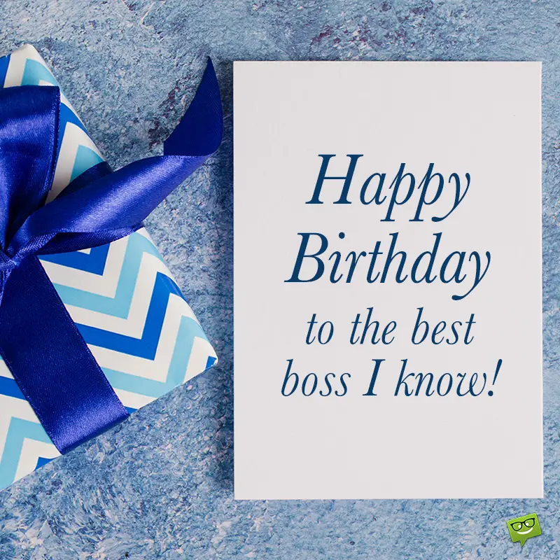 Happy Birthday Boss Quotes