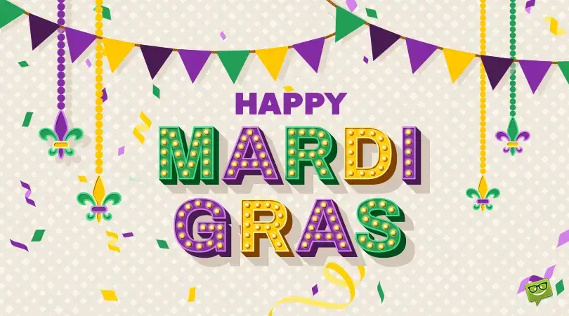 Happy Mardi Gras In French