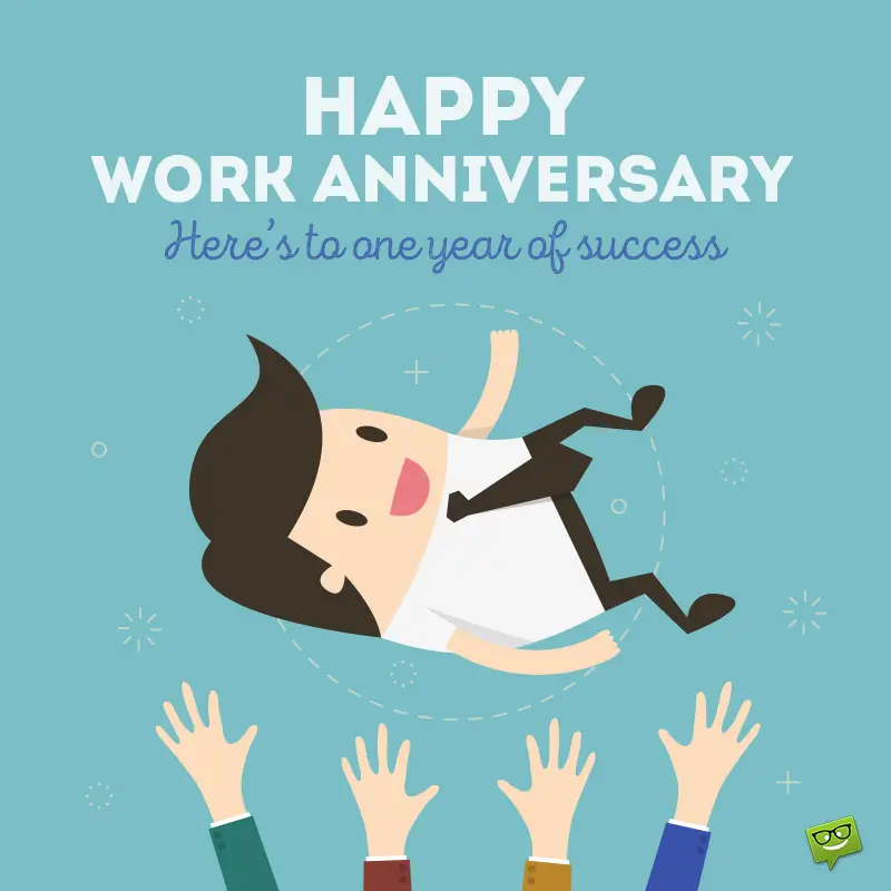 Happy Work Anniversary 101 Professional Milestone Wishes