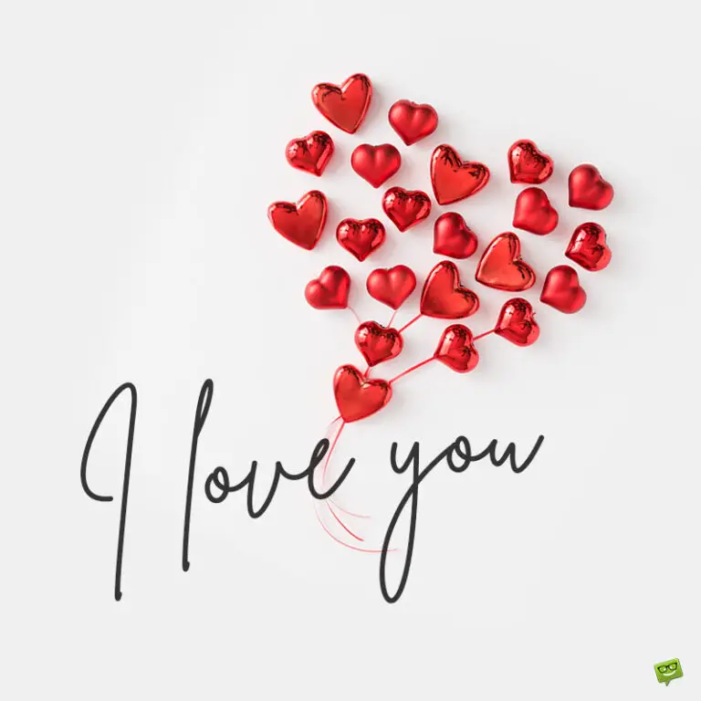 84 Romantic "I Love You" Messages | Because I Love You