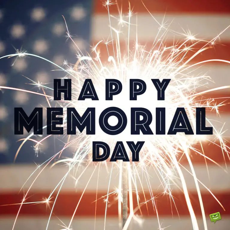 Thank You for your Service! 50 Happy Memorial Day Quotes