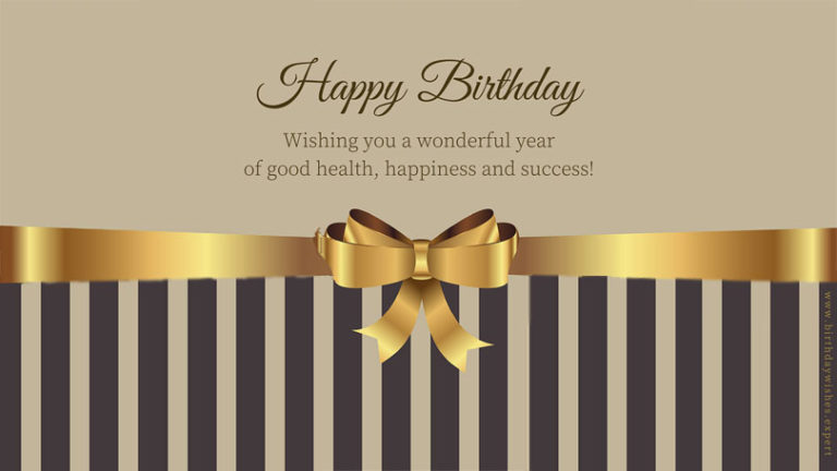 101 Formal Birthday Wishes Following Protocol