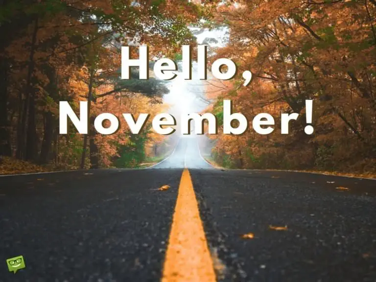 Hello, November! | Quotes for the Month of Gratitude