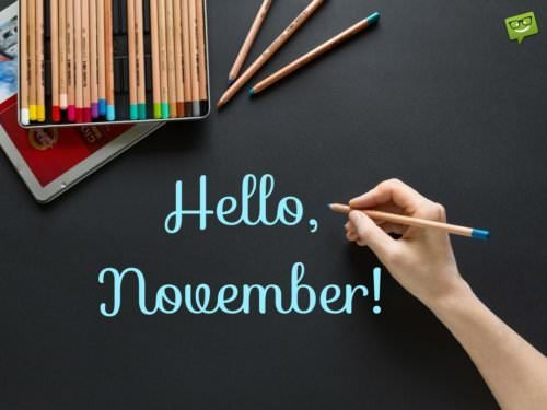 Hello, November! | Quotes for the Month of Gratitude