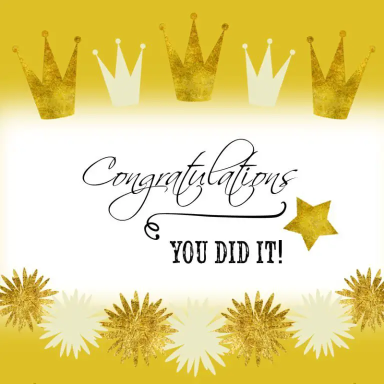 Congratulations Congratulations