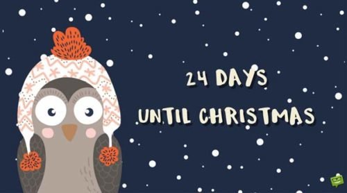 A Christmas Countdown : How Long Until December 25th?