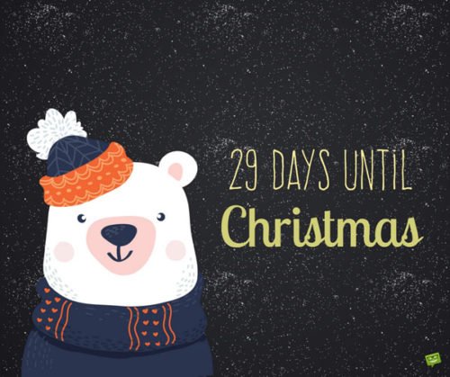 A Christmas Countdown : How Long Until December 25th?