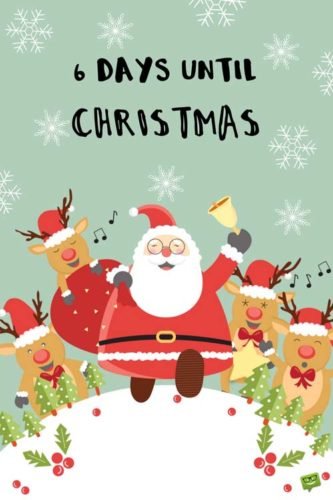 A Christmas Countdown : How Long Until December 25th?