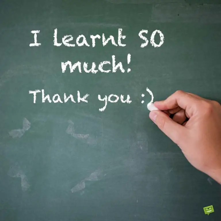 Thank You Messages for Lectures and Presentations