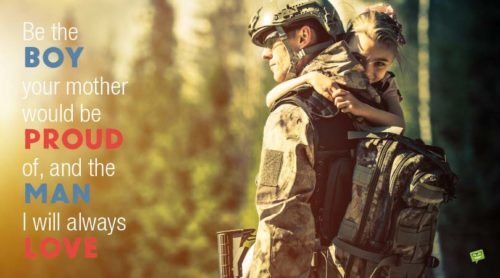 25 Deployment Wishes : Military Personnel Messages and Notes