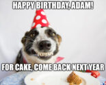 Happy Birthday, Adam! | Wishes, Images and Memes for Him
