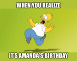 Happy Birthday, Amanda! | Wishes, Images and Memes for her