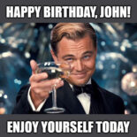 Happy Birthday John - Images and Wishes for Him