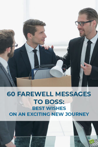 60 Farewell Messages to Boss for an Exciting New Journey