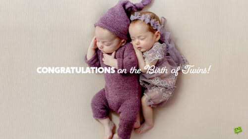 Double the Joy: Congratulations on the Birth of Twins!