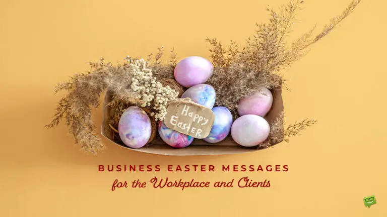 30 Business Easter Messages for the Workplace and Clients