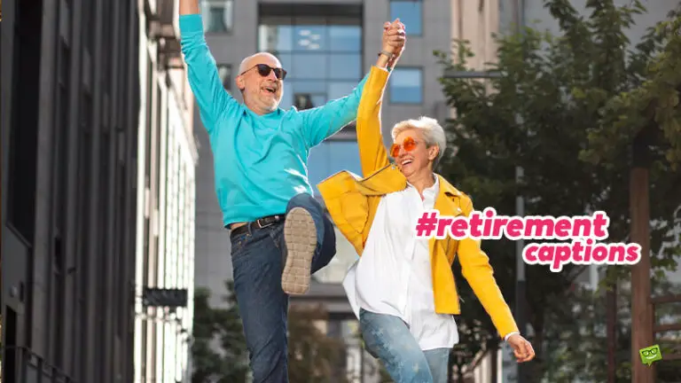 100 Catchy Retirement Captions for Your Posts