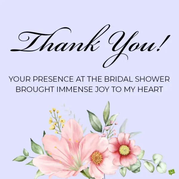 How to Write the Perfect Bridal Shower Thank You Notes