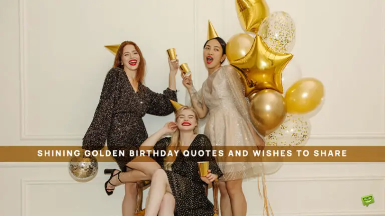 30 Shining Golden Birthday Wishes and Quotes to Share